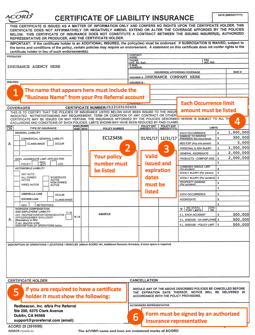 General Liability Insurance