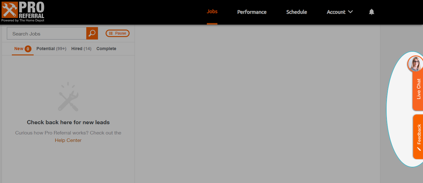 Give Feedback About Pro Referral